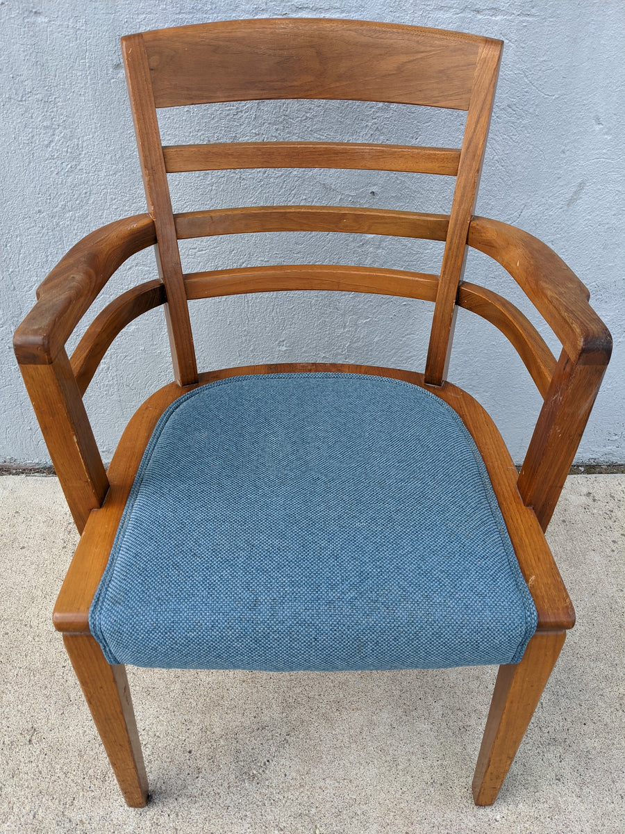 1921 SOLID MAPLE WOOD CHAIR W.H. GUNLOCKE CHAIR CO. WAYLAND NEW YORK Pocatello Market