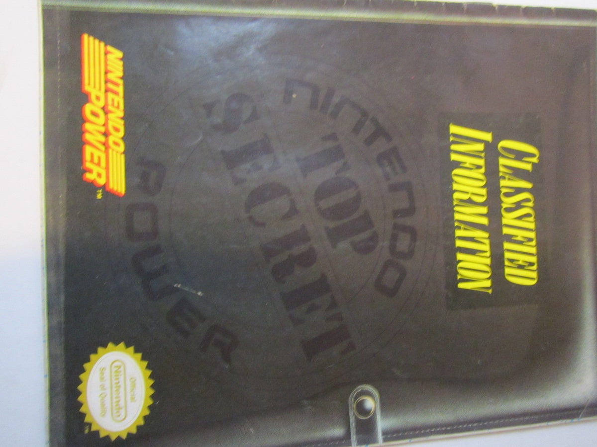 nintendo power top secret classified information [video game ...