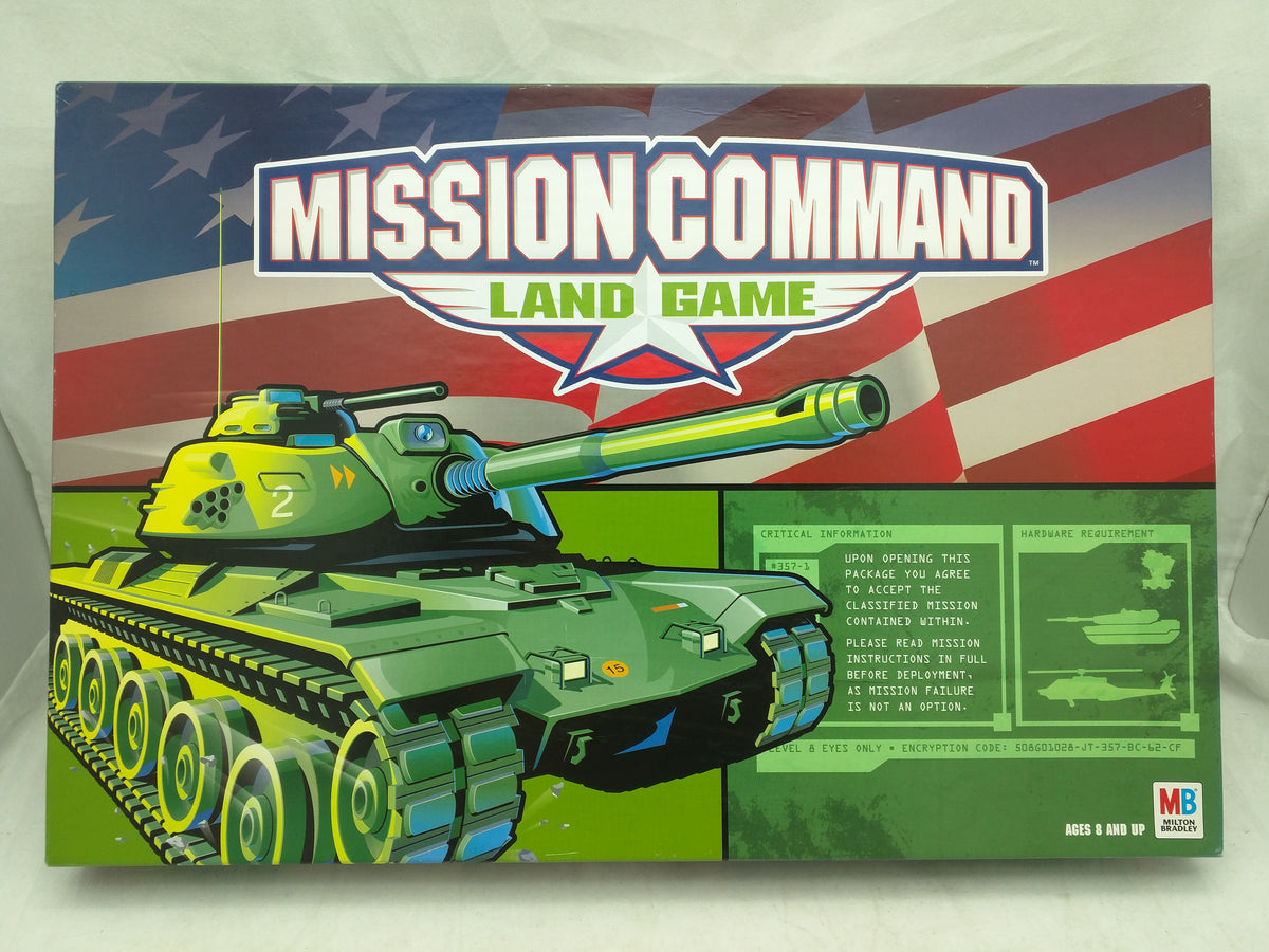 Mission Command Land Game Milton Bradley BoardGame Tanks – Pocatello Market