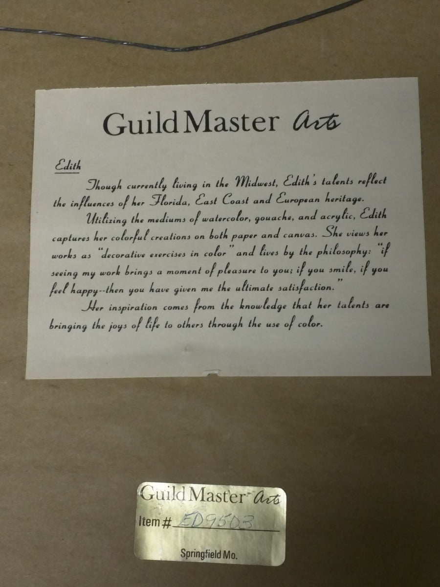 Edith Rabbit Bunnies Garden Easter Print Signed Numbered Bunny Picnic ...