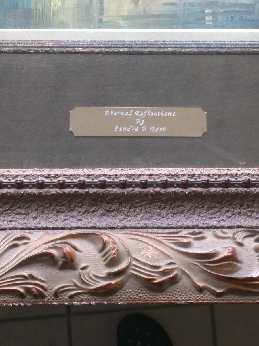 Eternal Reflections Sandra Rast Signed Numbered Print LDS Temple Salt ...