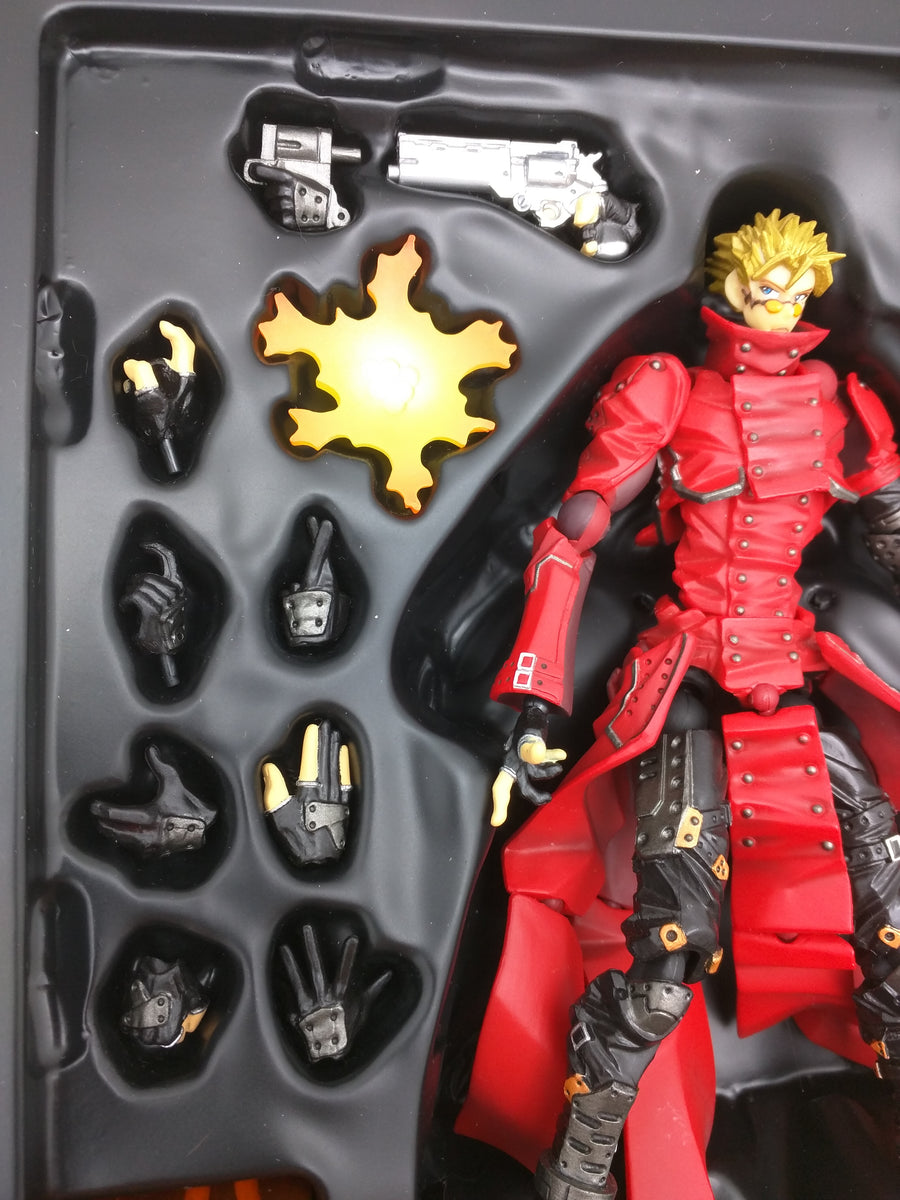 Kaiyodo Revoltech Yamaguchi #091: Trigun: VASH The Stampede Action Fig ...