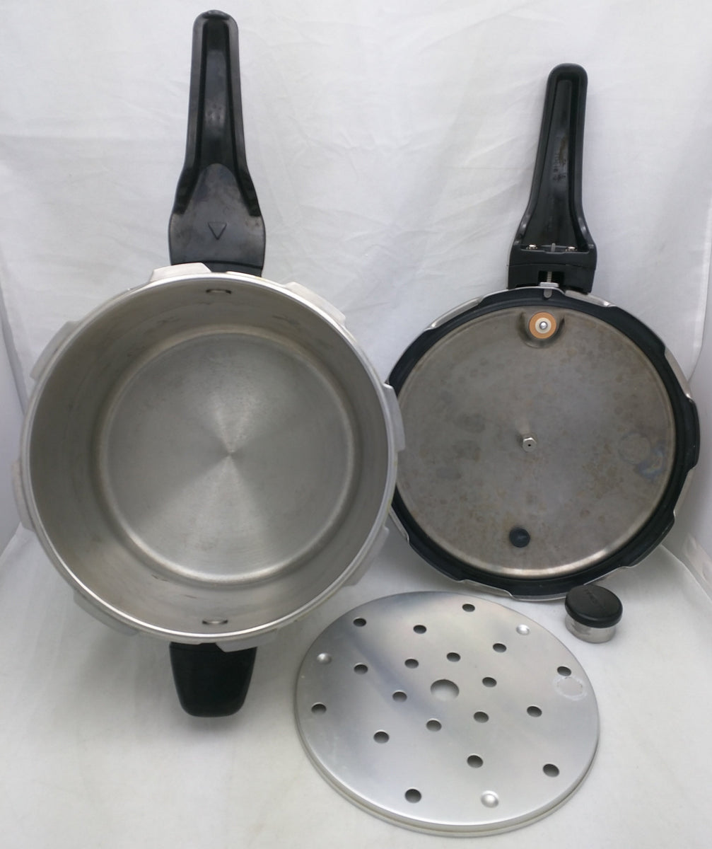 6 QT Quart Stainless Steel Presto 01362 Pressure Cooker 0136210 32 121 ...