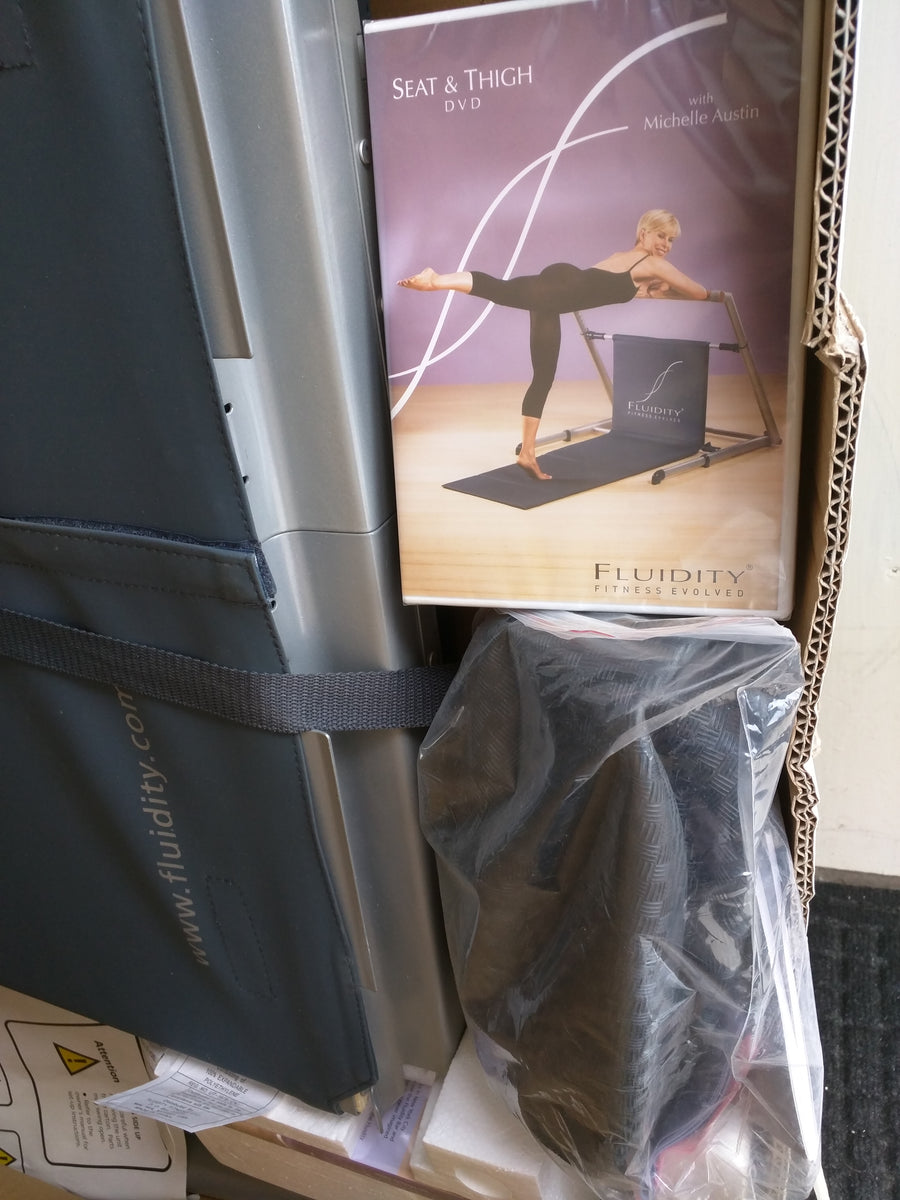 Fluidity Exercise Ballet Bar Fitness DVD Ball Pump – Pocatello Market