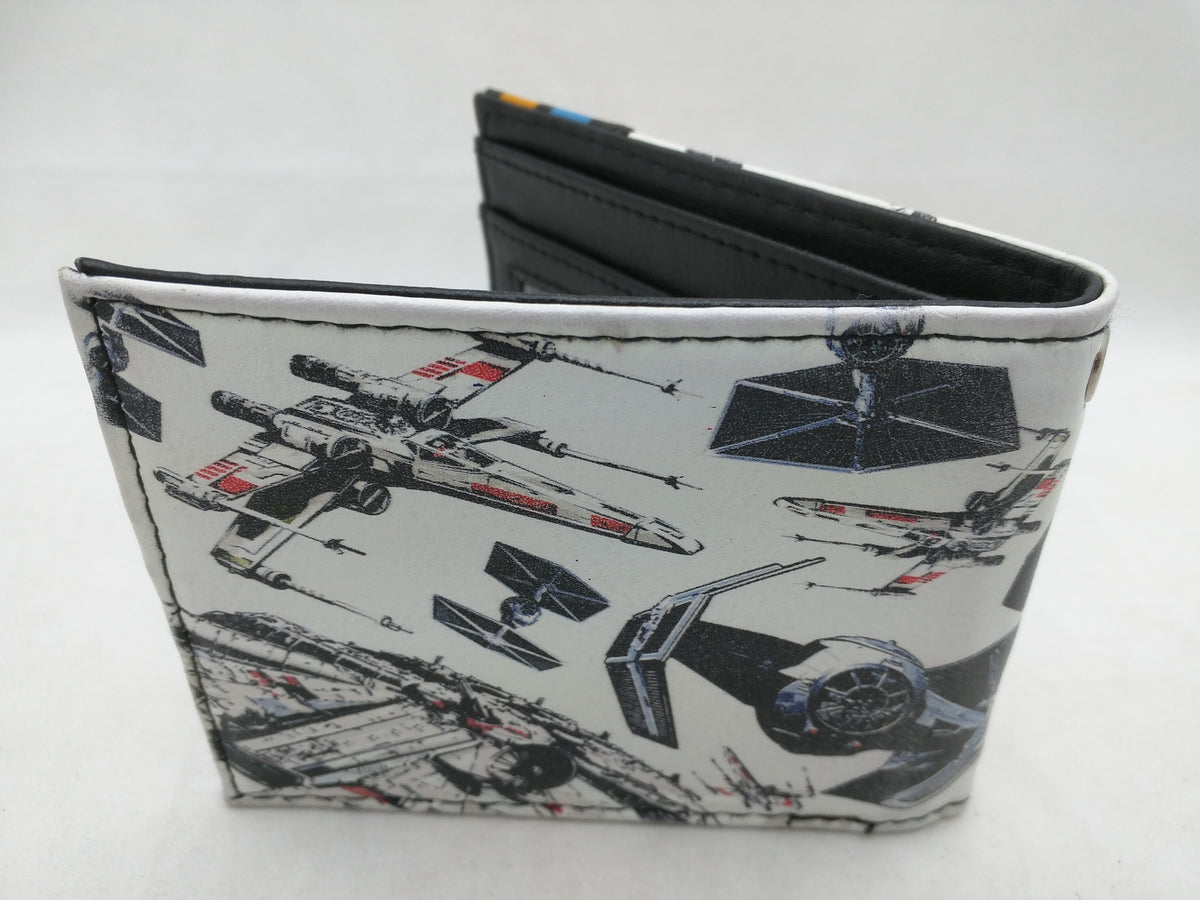 Star Wars Wallet Boys Mens RN 115665 Millennium Falcon Original Logo ...