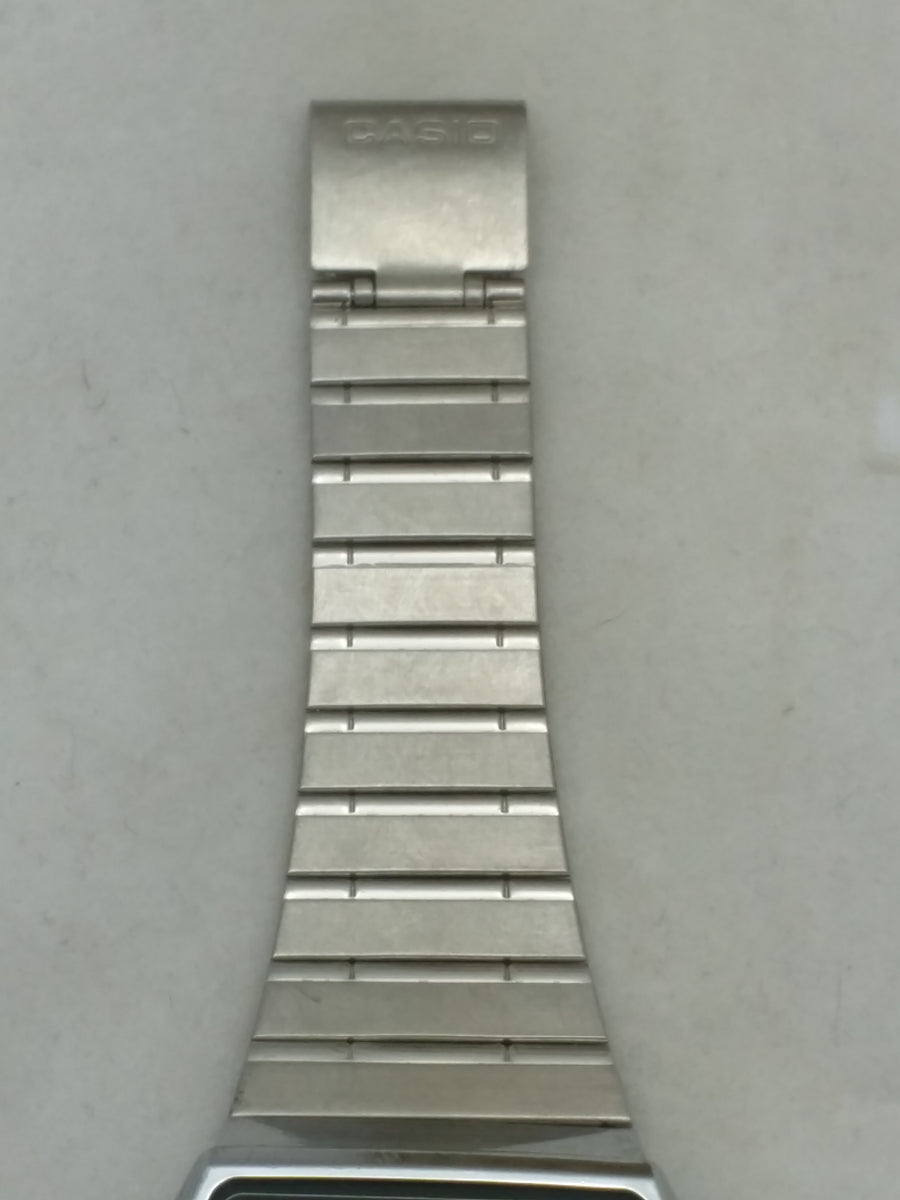 Casio Data Bank 150 DBC-1500 1477 LCD Stainless Chrome Watch Wrist ...