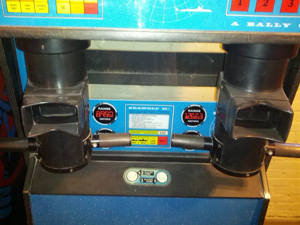 SeaWolf II Midway Full Upright Arcade Video Game Vintage Sea Wolf ...
